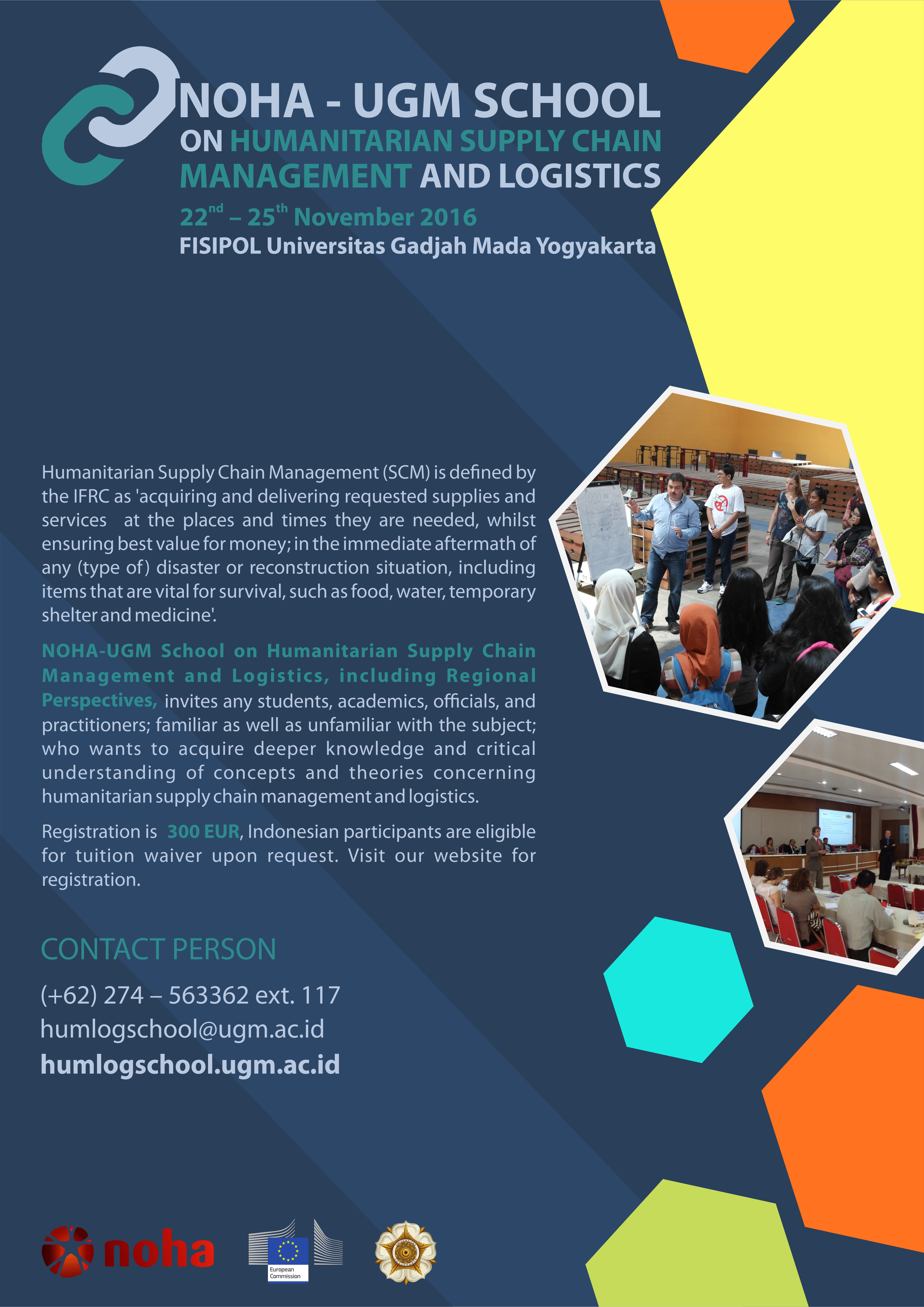 School on Humanitarian Supply Chain Management and Logistics 2016 ...